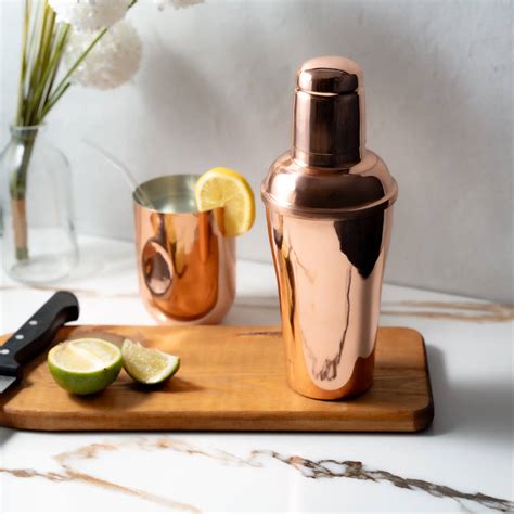 Handmade Copper Cocktail Shaker By Anatoliacraft
