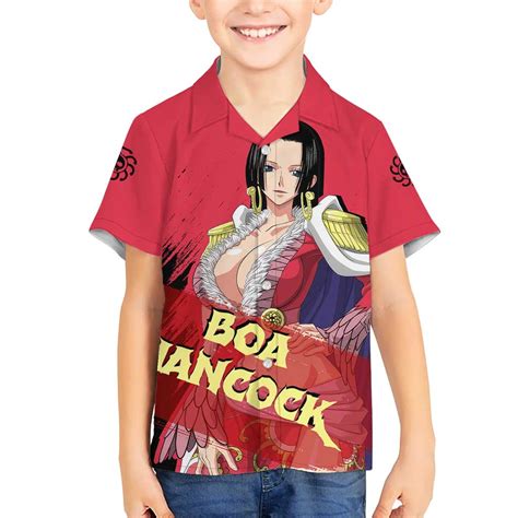 Boa Hancock One Piece Hawaiian Shirt Anime Unique Anime Apparel For Fans