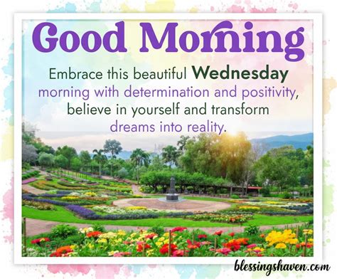 Happy Good Morning Wednesday Blessings Prayers Quotes Images