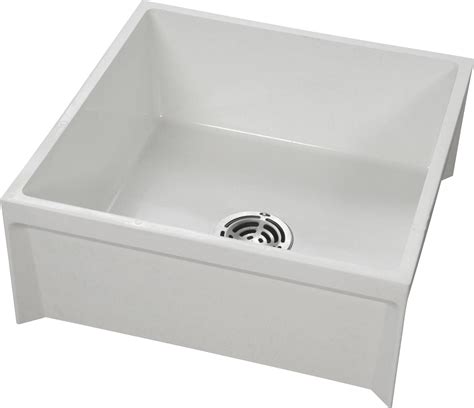 Stainless Steel Floor Mop Sink 24 X 24 X 13 Sink 304 Stainless