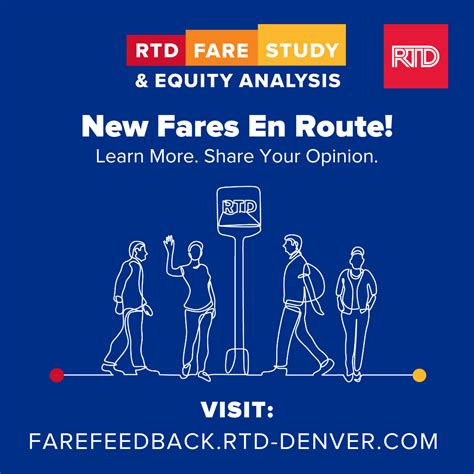 Rtd Seeks Public Comment On Recommended New Fare Structure Rtd Denver