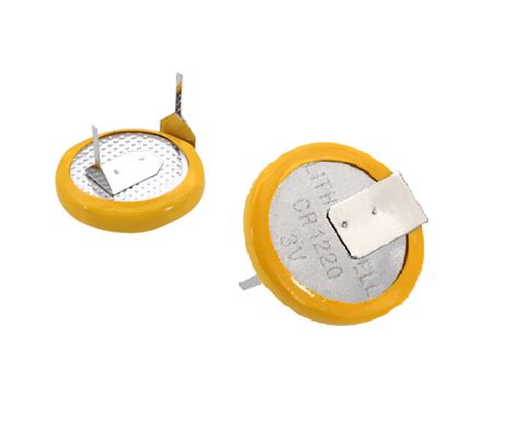 Cr1220 3v Lithium Coin Battery Pcb Mount