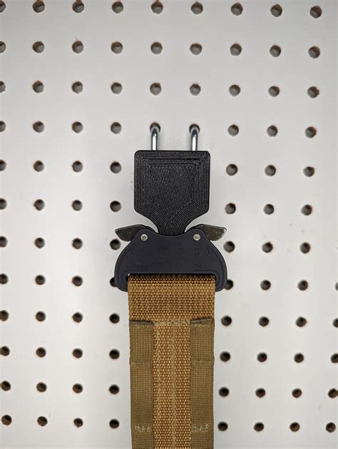Cobra Buckle Belt Mount Pegboard Ikea Skadis Wall Control Vaul