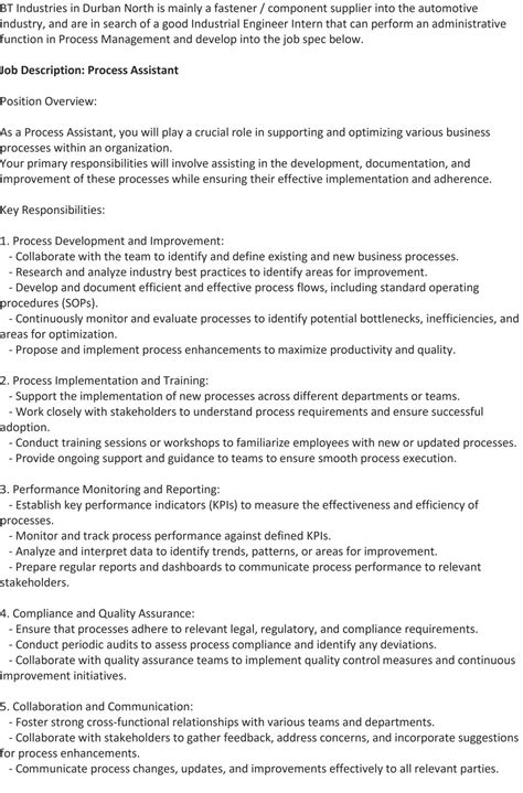 Department Of Industrial Engineering Dut Posted On Linkedin