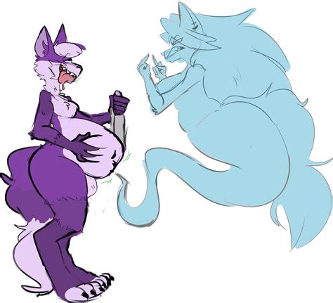 Rule 34 Absurd Res Anthro Belly Big Belly Canid Canid Demon Canine