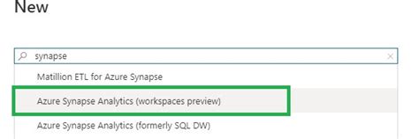 How To Create A Azure Synapse Analytics Workspace Erwin Data