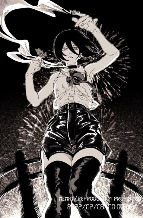 Pinterest Reze Anime Poses Reference Chainsaw