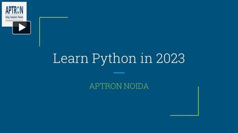 Ppt Python Training In Noida Powerpoint Presentation Free To