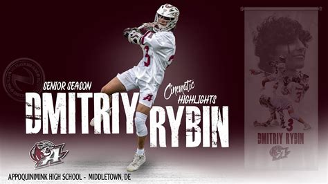 Dmitriy Rybin Senior Highlights Appoquinimink Youtube