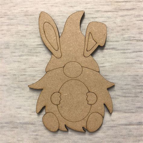 Easter Gonk Engraved — Woodshapes