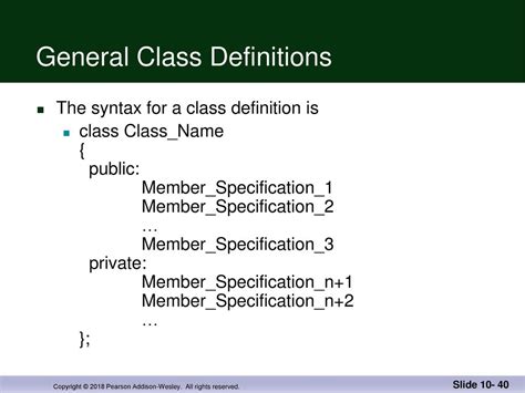 Chapter 10 Defining Classes Chapter 10 Defining Classes Ppt Download