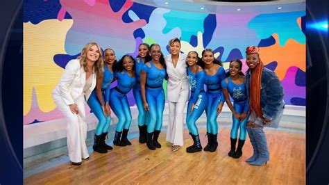 Miami Northwestern Senior Highs G Girls Appear On ‘the Today Show To