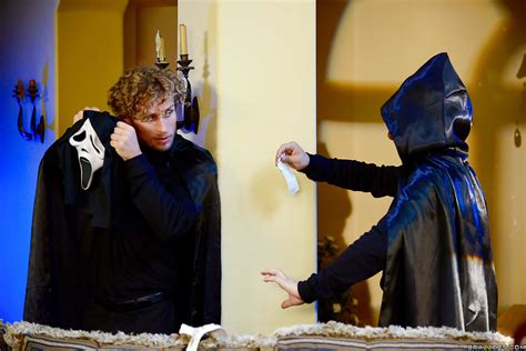 Pornstar Zoey Monroe Fucking Grim Reaper Attired Dude On Chesterfield