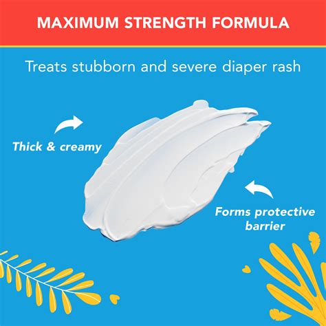 Triple Paste 3x Max Diaper Rash Ointment For Babies 2 Oz