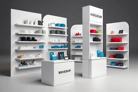 Product Display Mockup Set Premium Ai Generated Image