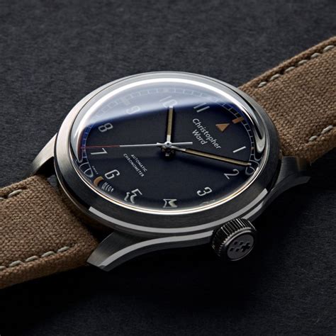 Christopher Ward Military Collection Featuring C65 Cranwell Dartmouth