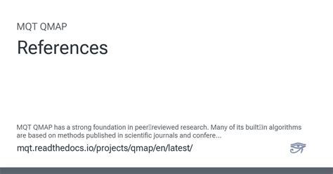 References Mqt Qmap 341dev59 Documentation