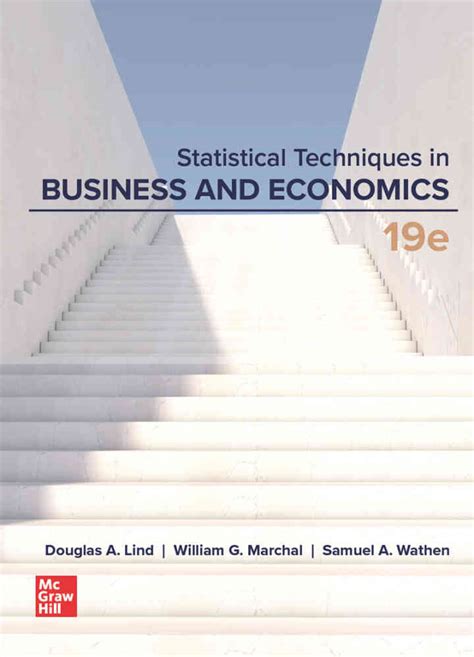 Statistical Techniques In Business And Economics 19th Edition Ebook