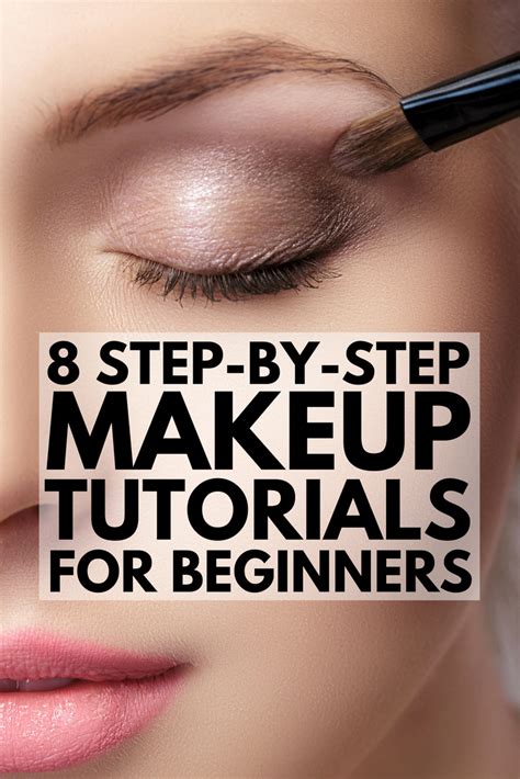 8 Step By Step Makeup Tutorials For Beginners To Teach You The Basics