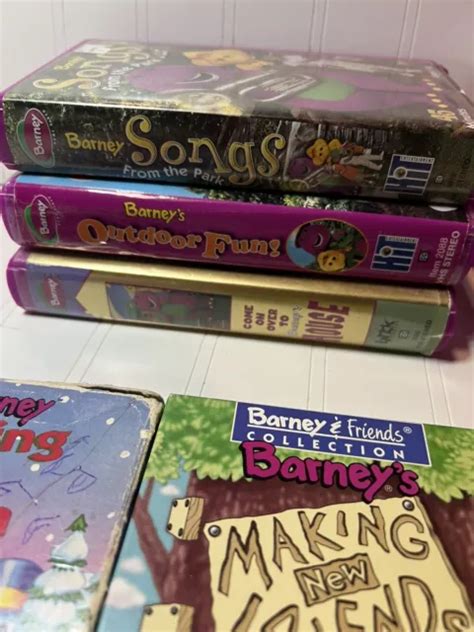 Barney The Dinosaur Vhs Lot Of 14 Eur 3806 Picclick Fr