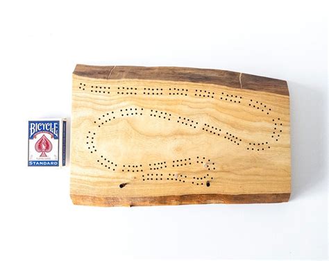 Travel Leather Cribbage Board Etsy