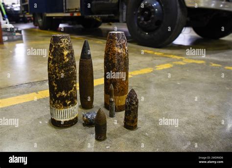 These Different Types Of Unexploded Ordnances Are Found On Guam Left Over From Wwii The 36th