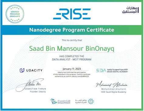 Nanodegree Udacity Futureskills Sda Mcit Riseprogram Dataanalyst Dataanalysis