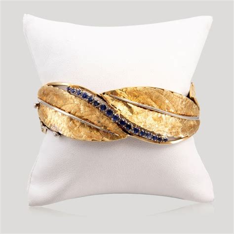 Proantic Sapphire Leaf Bracelet