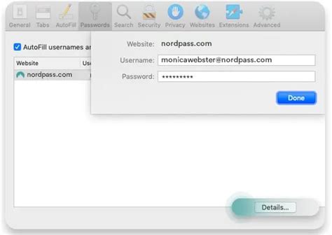 View Edit And Delete Saved Passwords On Safari Nordpass