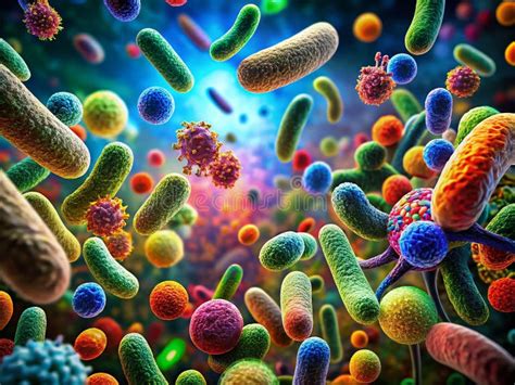 Unveiling The Intricate World Of Microscopic Bacteria A Stunning Visual