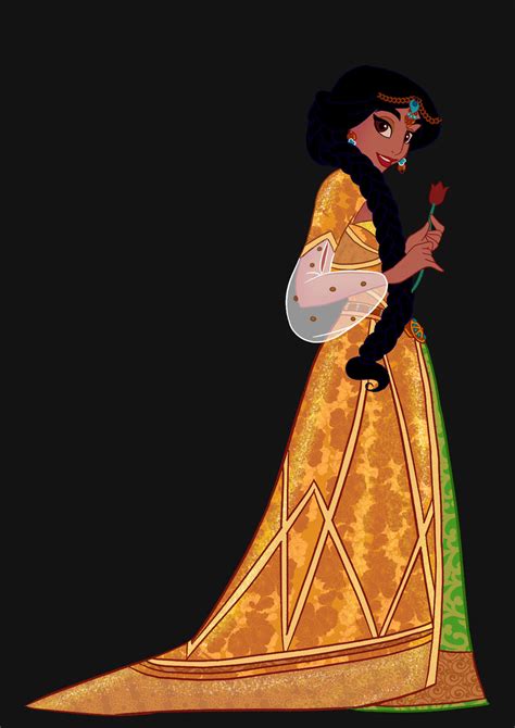 Jasmine Orange Dress By Arterriblekumi On Deviantart