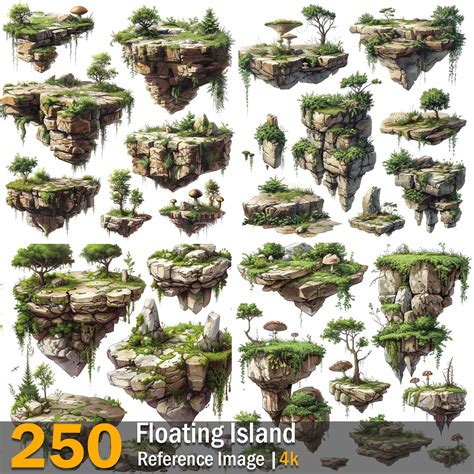 Floating Island Reference Images 4k On Artstation At