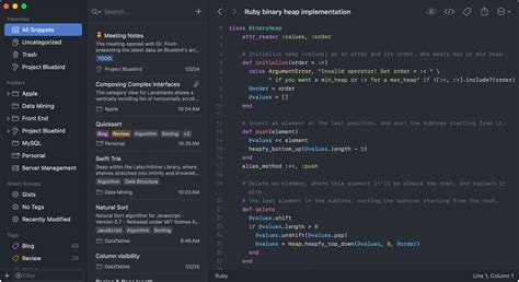 SnippetsLab Keep Your Code At Your Fingertips