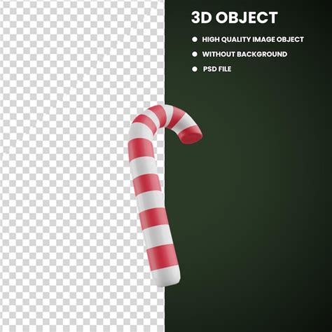 Premium Psd Christmas Candy Cane