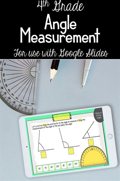 Measuring And Drawing Angles Digital And Printable Lesson And Practice 4md6