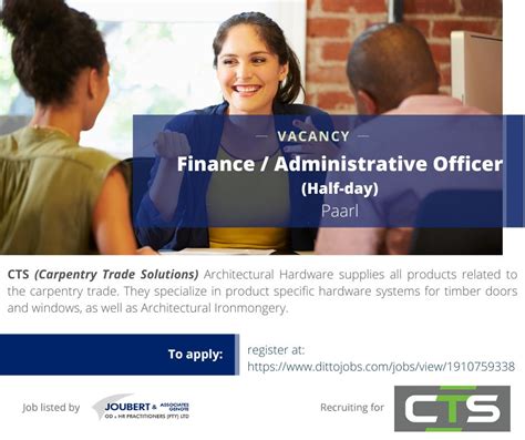 Adminjob Financialofficer Joep Joubert