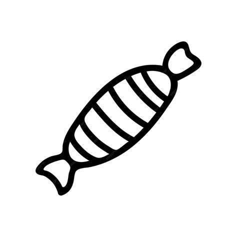 Premium Vector Hand Drawn Candy Doodle Vector Illustration