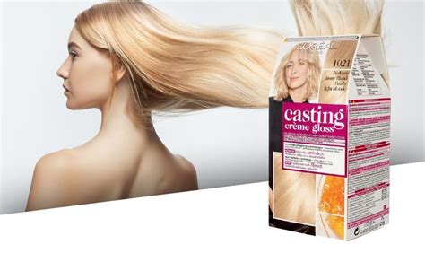 L'Oréal Paris Casting Crème Gloss Farba do włosów 1021 Jasny perłowy ...