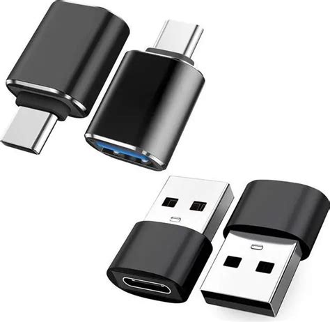 Usb C Male To Usb Female Adapter2 Packandusb Male To Usb C Female