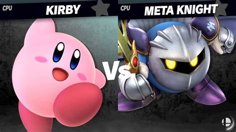 Kirby Vs Meta Knight