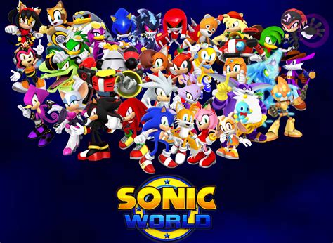 Sonic World Wallpaper V2 By Shadic2001sonicworld On Deviantart