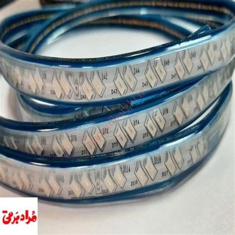 خرید و قیمت ریسه شلنگی استریپ لیان نور مدل پلاس رنگ آبی متری ترب