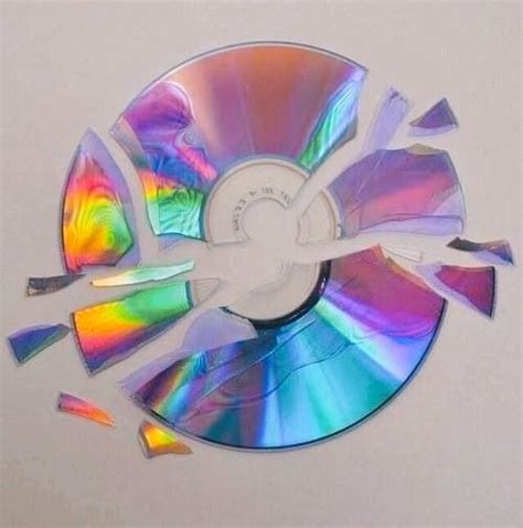 Broken Cd Winx Club Rainbow Aesthetic Prismacolor Art Pastel