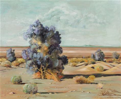 Desert Smoke Trees Von James Swinnerton Auf Artnet