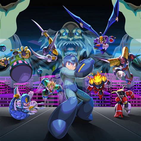 Astro Man Blade Man Dr Wily Mega Man Magma Man Mega Man