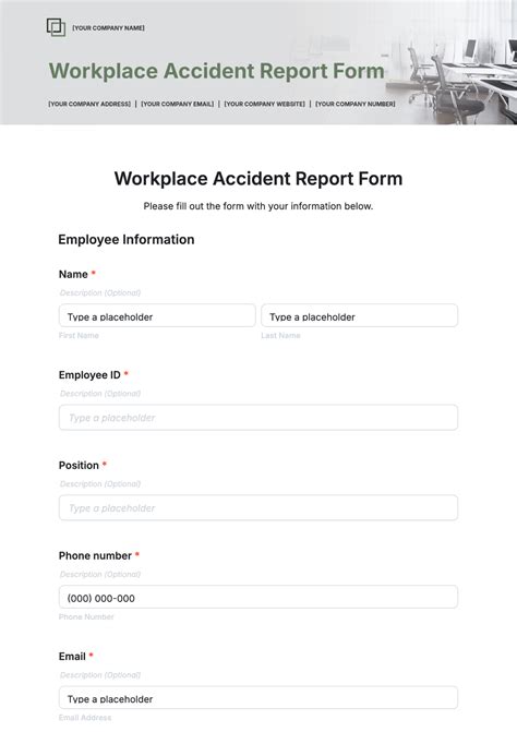 Free Workplace Incident Follow Up Form Template To Edit Online