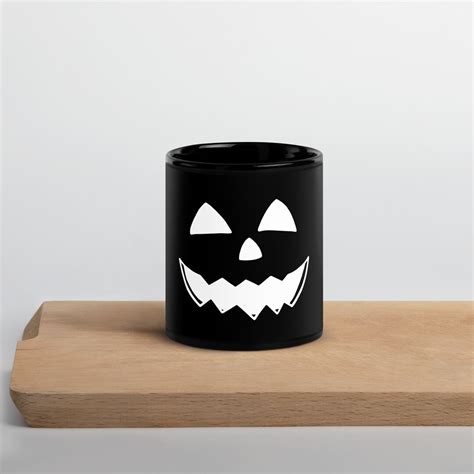 Jack O Lantern Face Mug Pumpkin Halloween Mug Jack O Lantern Cup