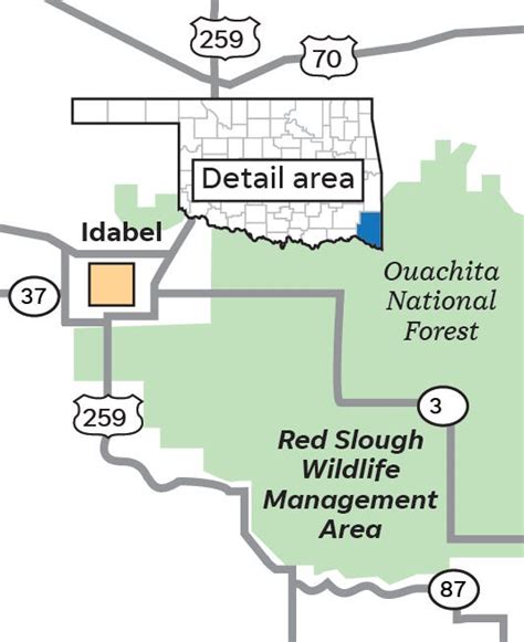 Oklahoma Wildlife Management Area Maps