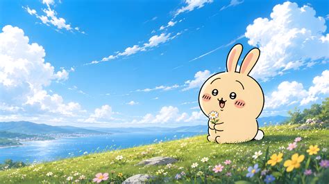 우사기usagi 캐릭터 전용 데스크톱pc 배경화면 Chiikawa Wallpaper