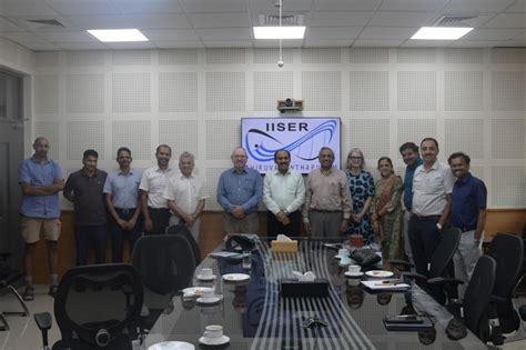 Prof J N Moorthy Director Iiser Tvm Welcomed A Delegation From The University Of Melbourne